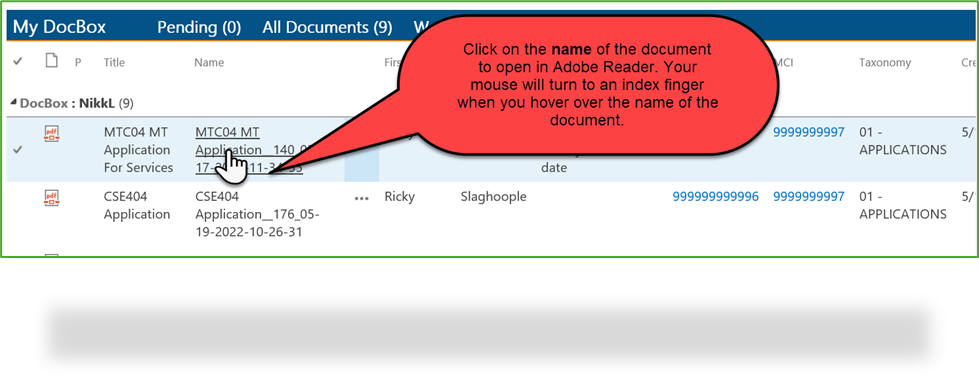 Introduction to DocBoxes – NCT CaseWorks