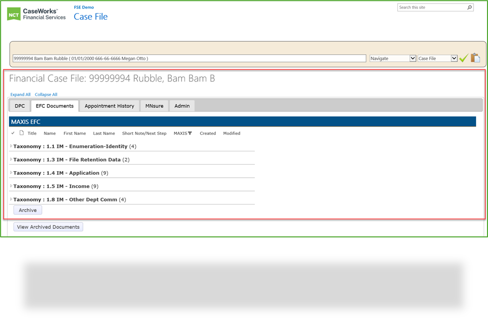 Using the APN to Open a Case File – NCT CaseWorks