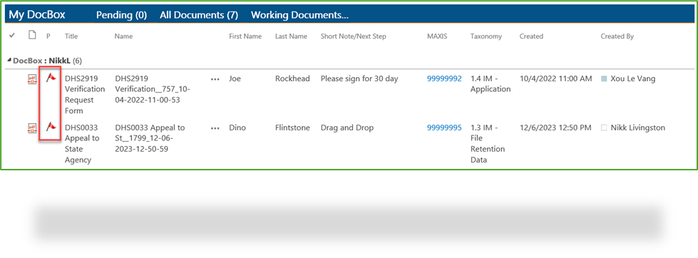Mark Documents as Priority – NCT CaseWorks