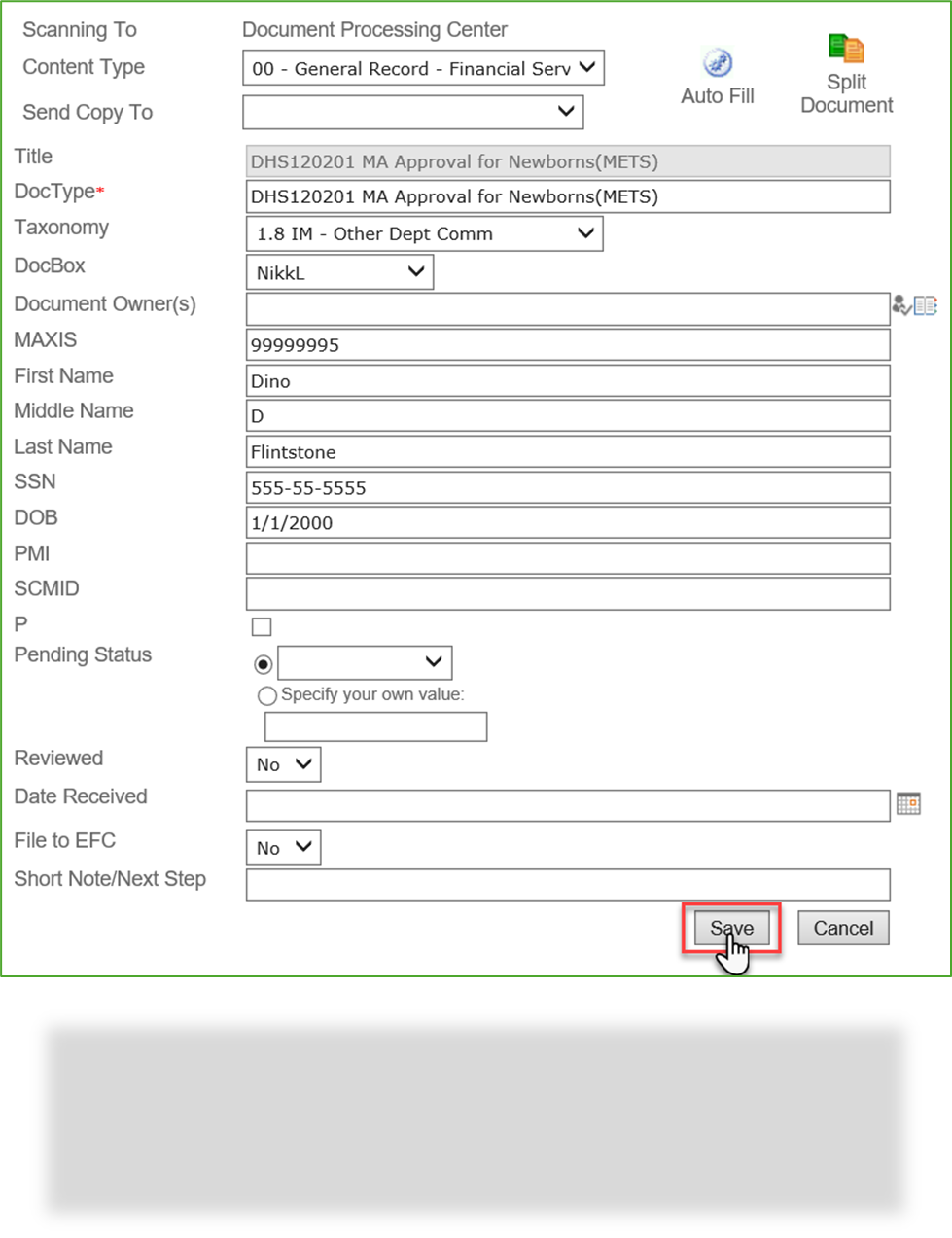 Delete a page – NCT CaseWorks