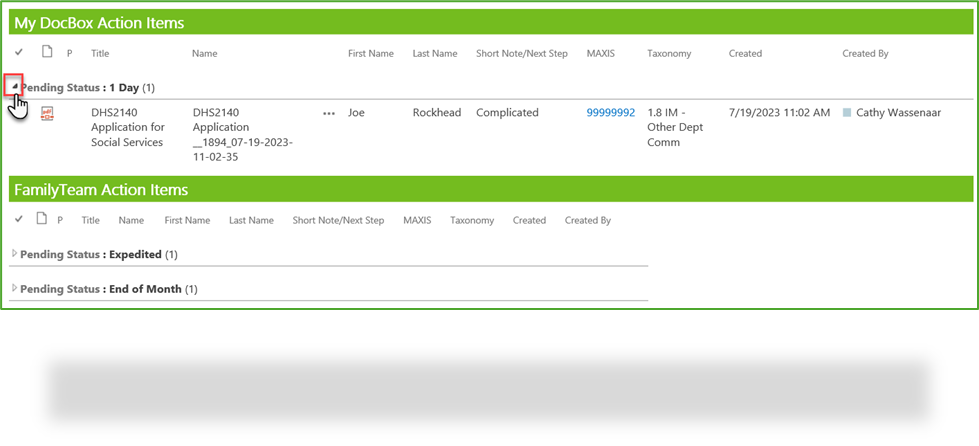 View Pending Documents On Your Home Page – NCT CaseWorks