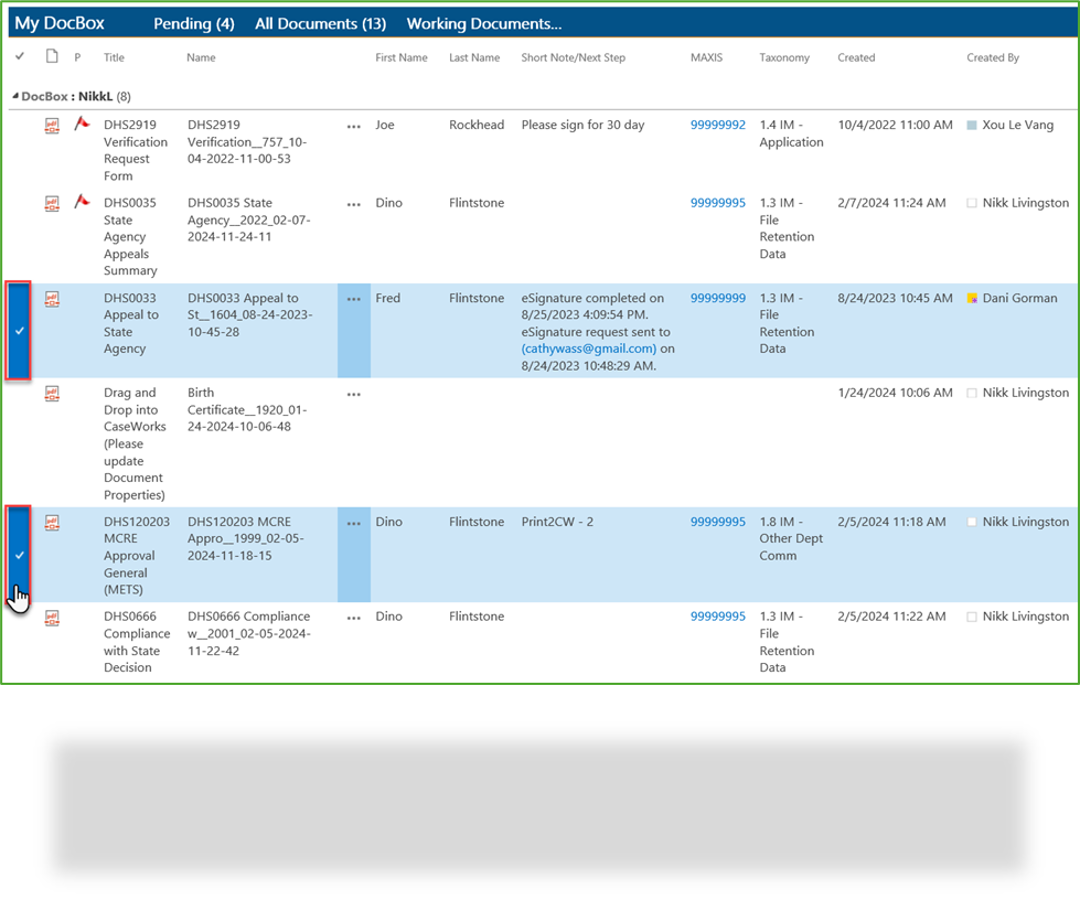 Merge for Mailing – NCT CaseWorks