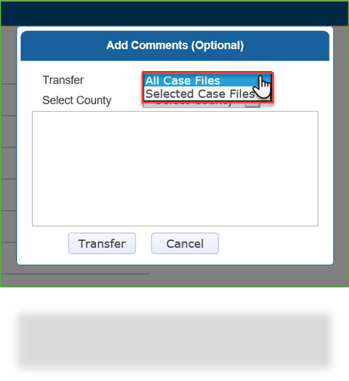 Transfer Case File out of CaseWorks – NCT CaseWorks