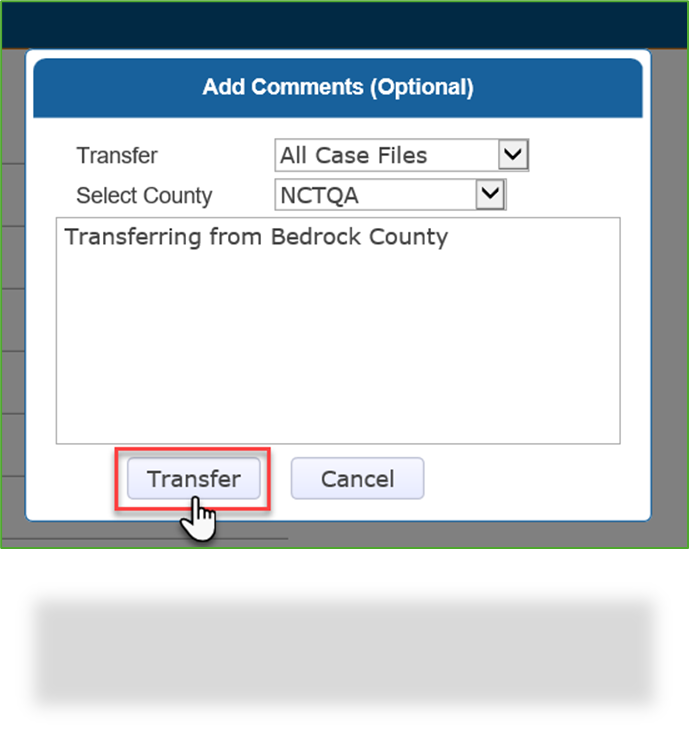 Transfer Case File out of CaseWorks – NCT CaseWorks