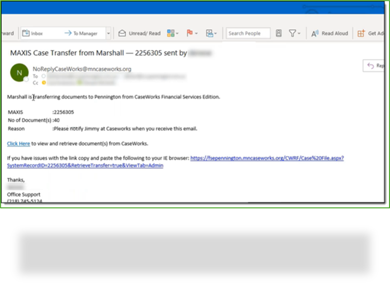 Transfer Case File out of CaseWorks – NCT CaseWorks