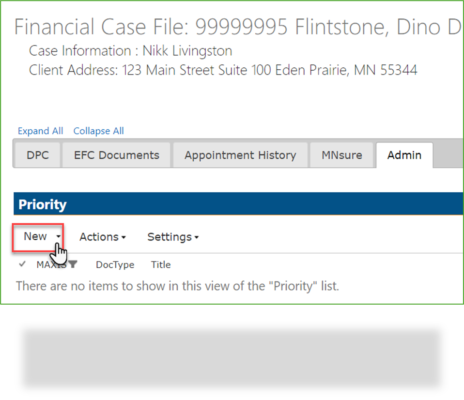 Priority Cases – NCT CaseWorks