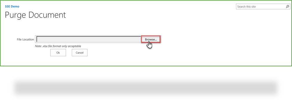 Initiating a Purge in CaseWorks – NCT CaseWorks