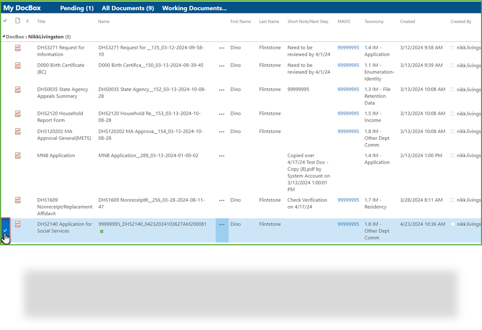 Requesting Forms for Client to Fill Out and Return – NCT CaseWorks