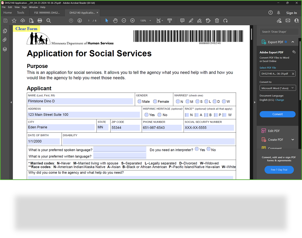 Client Portal Persepctive – NCT CaseWorks