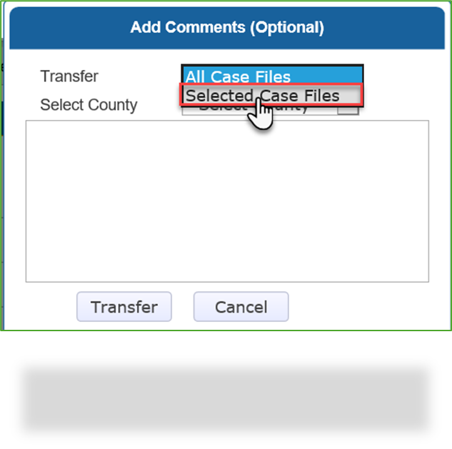 Transferring Select Documents/Taxonomies to another CaseWorks County ...