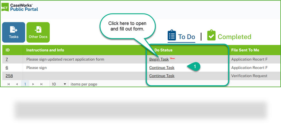 Complete Forms in Online PDF Editor – NCT CaseWorks