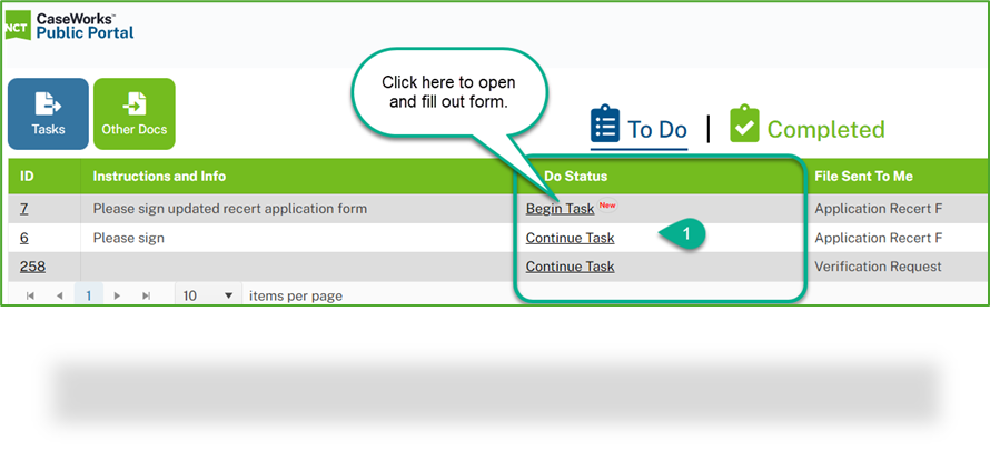 Complete Forms in Online PDF Editor – NCT CaseWorks