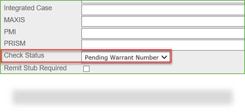 AutoFill Warrant Number – NCT CaseWorks