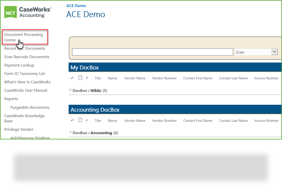 Manually Upload to IFS with Extract to IFS – NCT CaseWorks